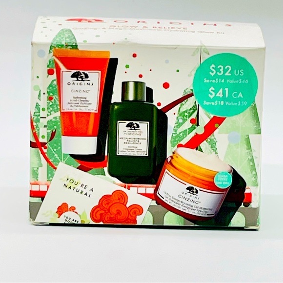 Origins | Skincare | Origin 3 Pcs Skincare Bundle Ginzing Megamushroom ...